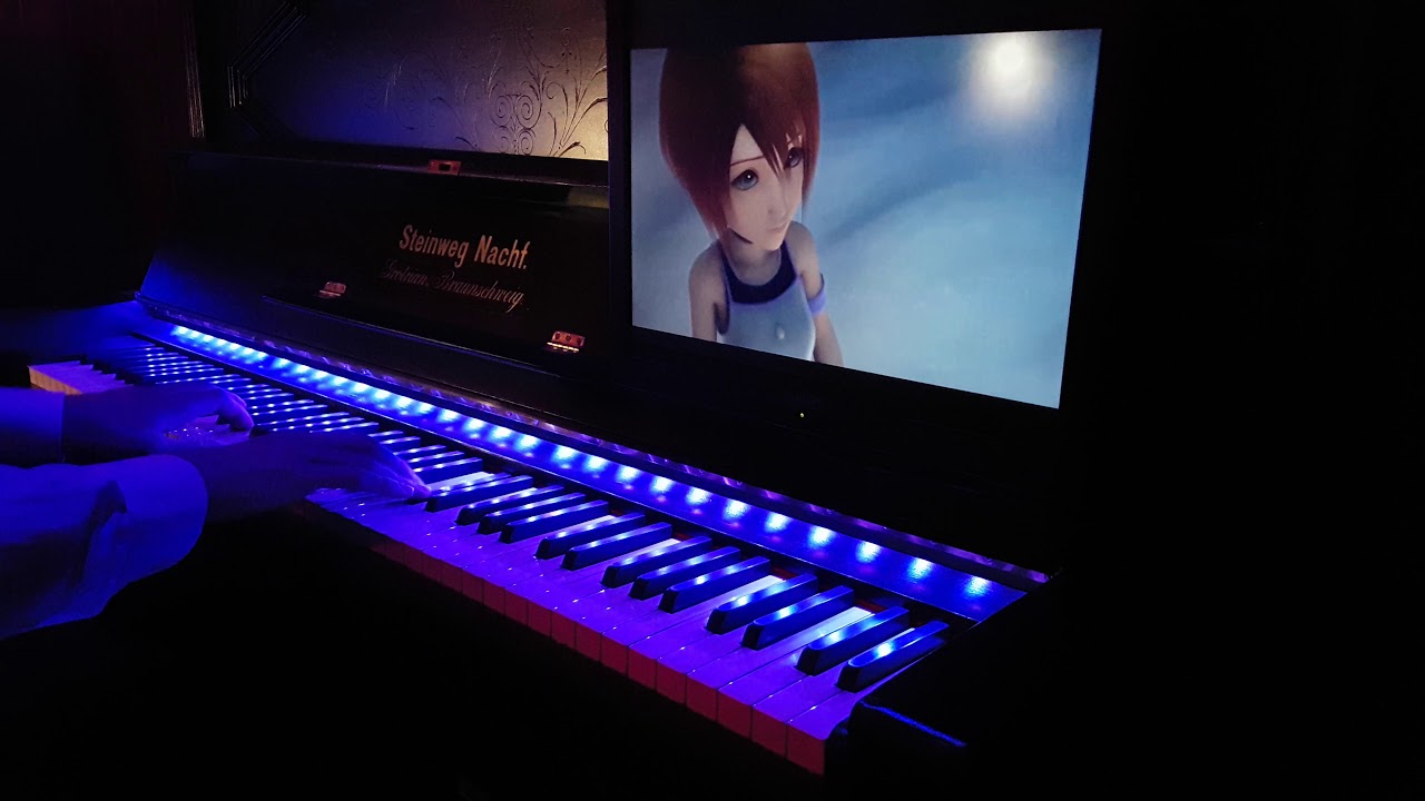 Utada Hikaru 宇多田ヒカル - Passion / Sanctuary - Kingdom Hearts II (piano cover - Kyle Landry arr ...