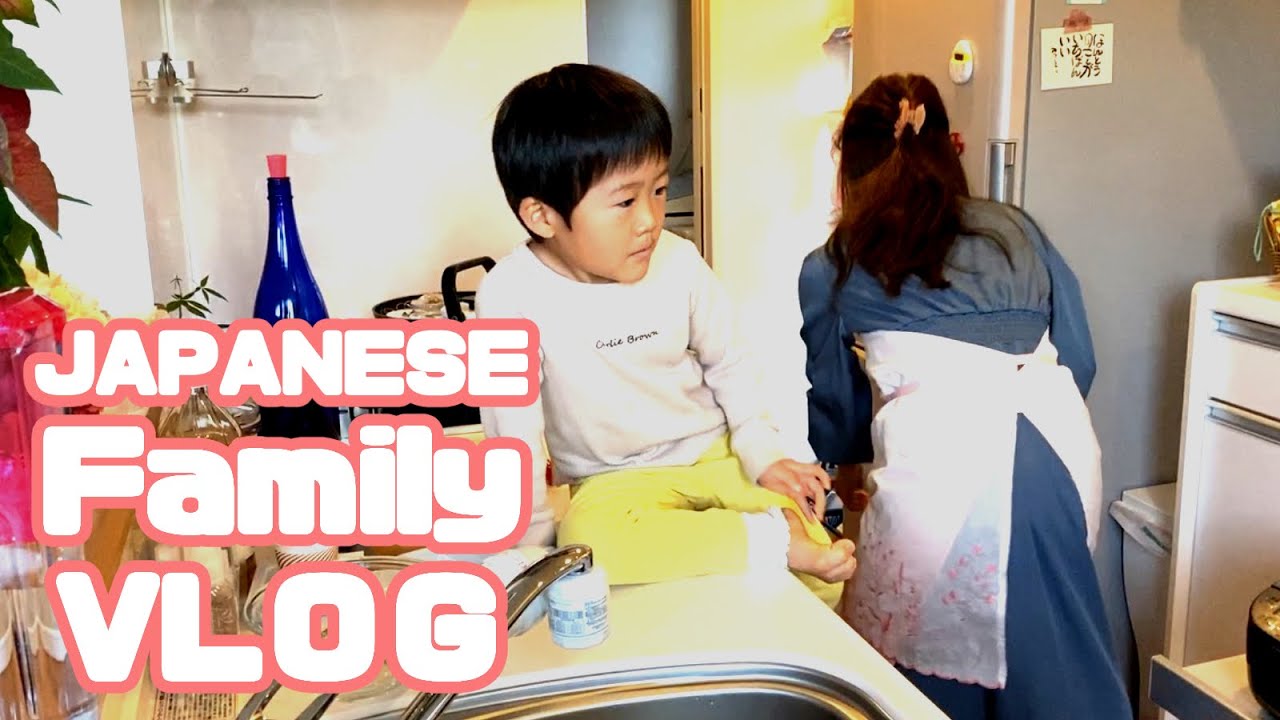 Japanese family life in Japan | 24hours | A holiday part1 - YAYAFA