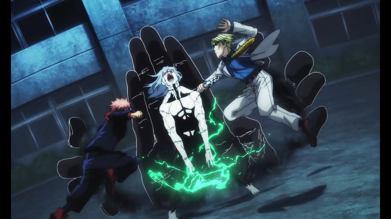 Nanami and Itadori vs Mahito | Fight Scene -jujutsu kaisen -Episode13 ...