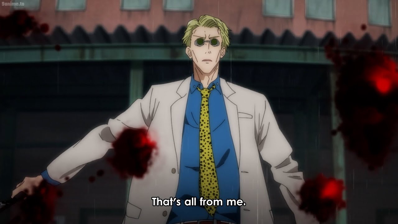 Itadori and Nanami Kento, burst into the crime scene, encountering two ...