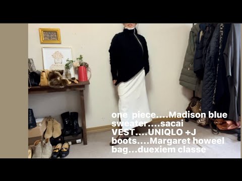 コーディネートのコツ、白いハイネックT 50代、60代の方たちへ - YAYAFA