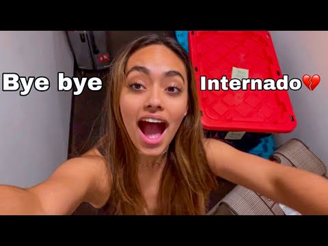 Vlog #26// Empacando mi dorm (cuarto) del internado - YAYAFA