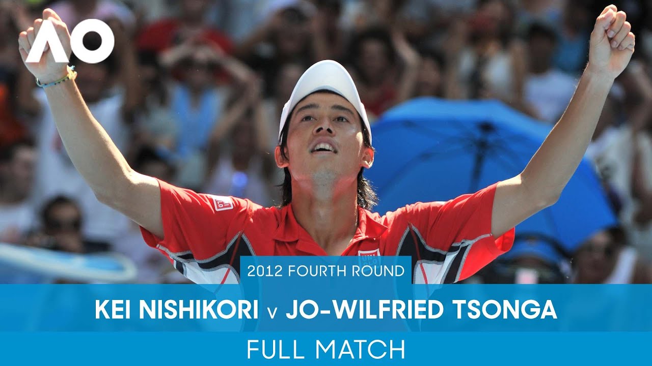 Kei Nishikori v Jo-Wilfried Tsonga Full Match | Australian Open 2012 Fourth Round - YAYAFA