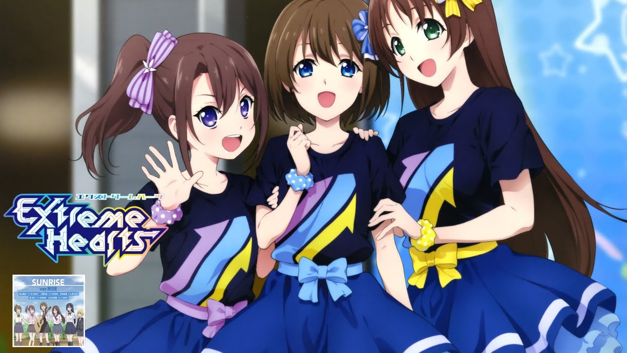 Extreme Hearts ED 1 Full『Sunrise - Rise』 - YAYAFA