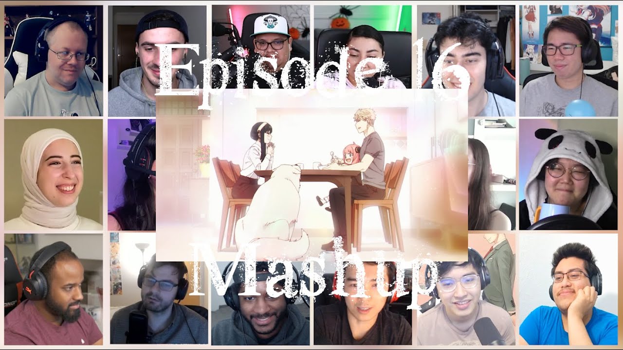 Spy x Family Episode 16 Reaction Mashup - YAYAFA