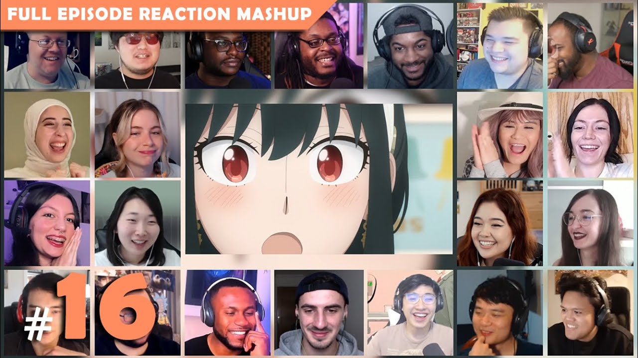 [Full Episode] SPY x FAMILY Episode 16 Reaction Mashup | スパイファミリー - YAYAFA