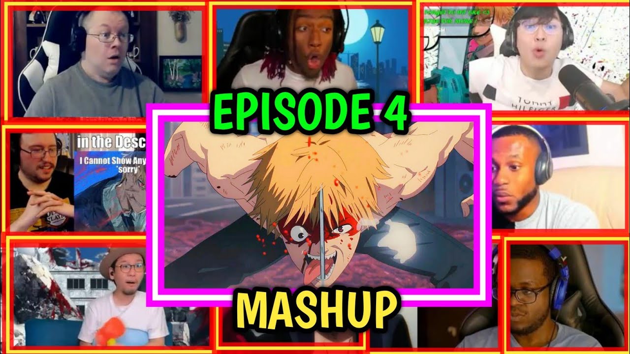 Chainsaw Man Episode 4 Reaction Mashup - YAYAFA