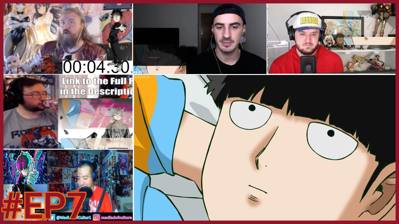 Mob Psycho 100 Season 3 Episode 7 Reaction Mashup | モブサイコ100 III 3期 7話 リアクションマッシュアップ - YAYAFA