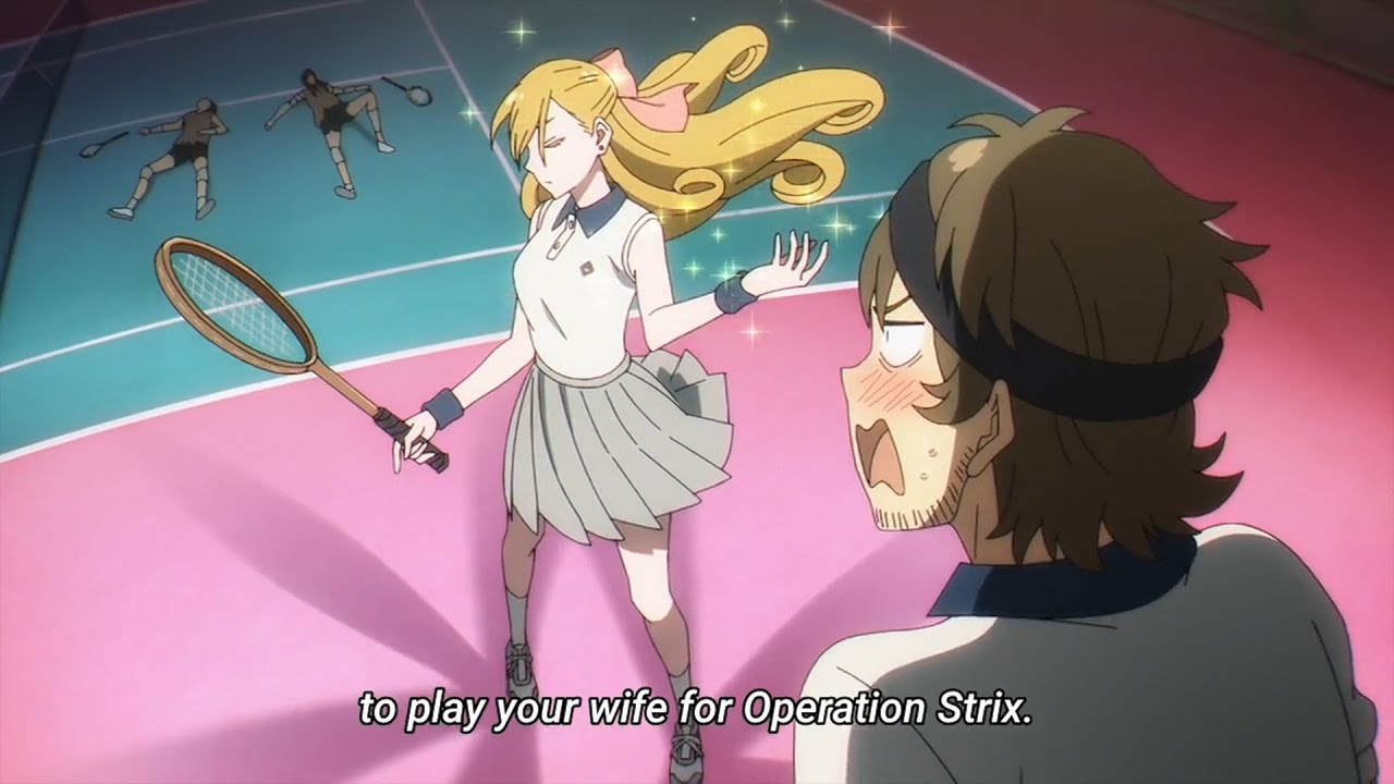 ロイドとフィオナが夫婦になりすましてテニス大会に参加 [ スパイ×ファミリー 瞬間 - SPY×FAMILY Part 2 Full HD ] - YAYAFA