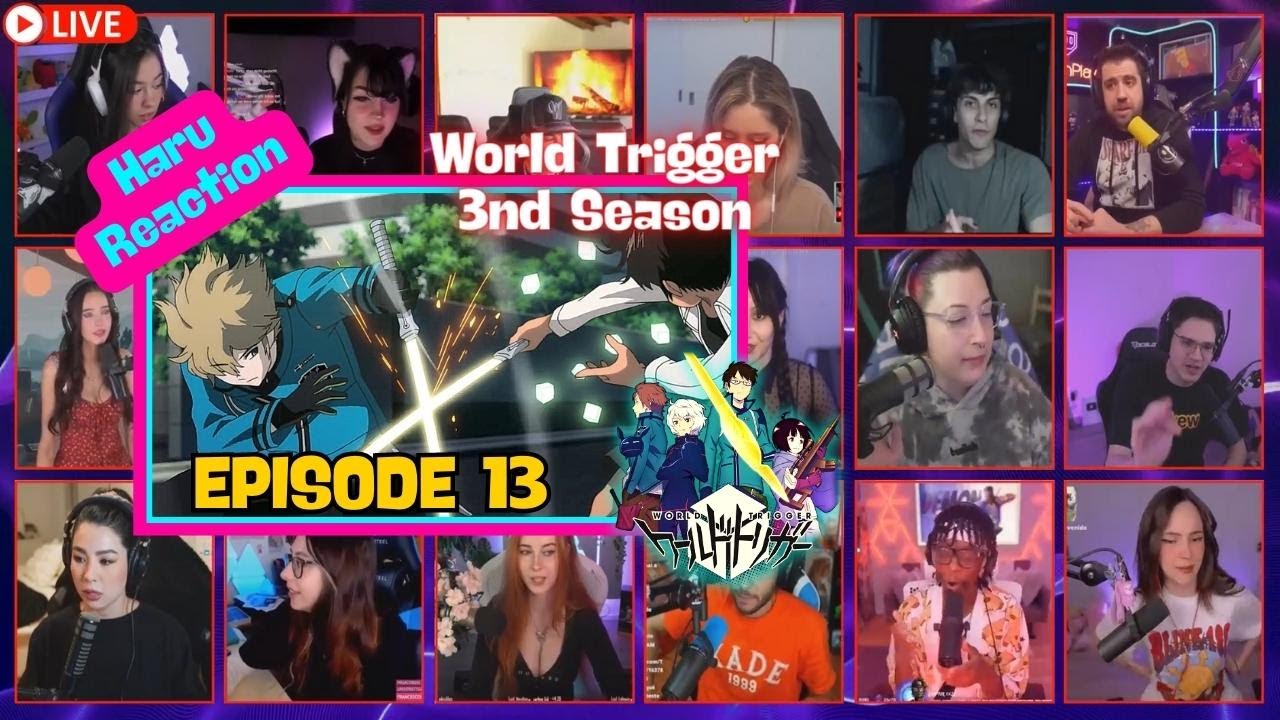 [ワールドトリガー] World Trigger 3rd Season Episode 13 | Reaction Mashup - YAYAFA