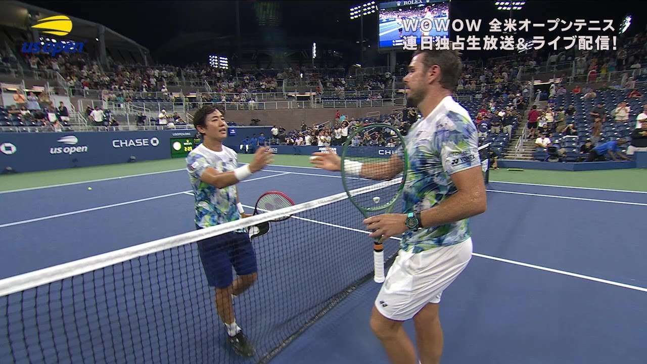 【1回戦】S.ワウリンカ vs 西岡 良仁 ハイライト│全米オープンテニス2023【WOWOW】 - YAYAFA