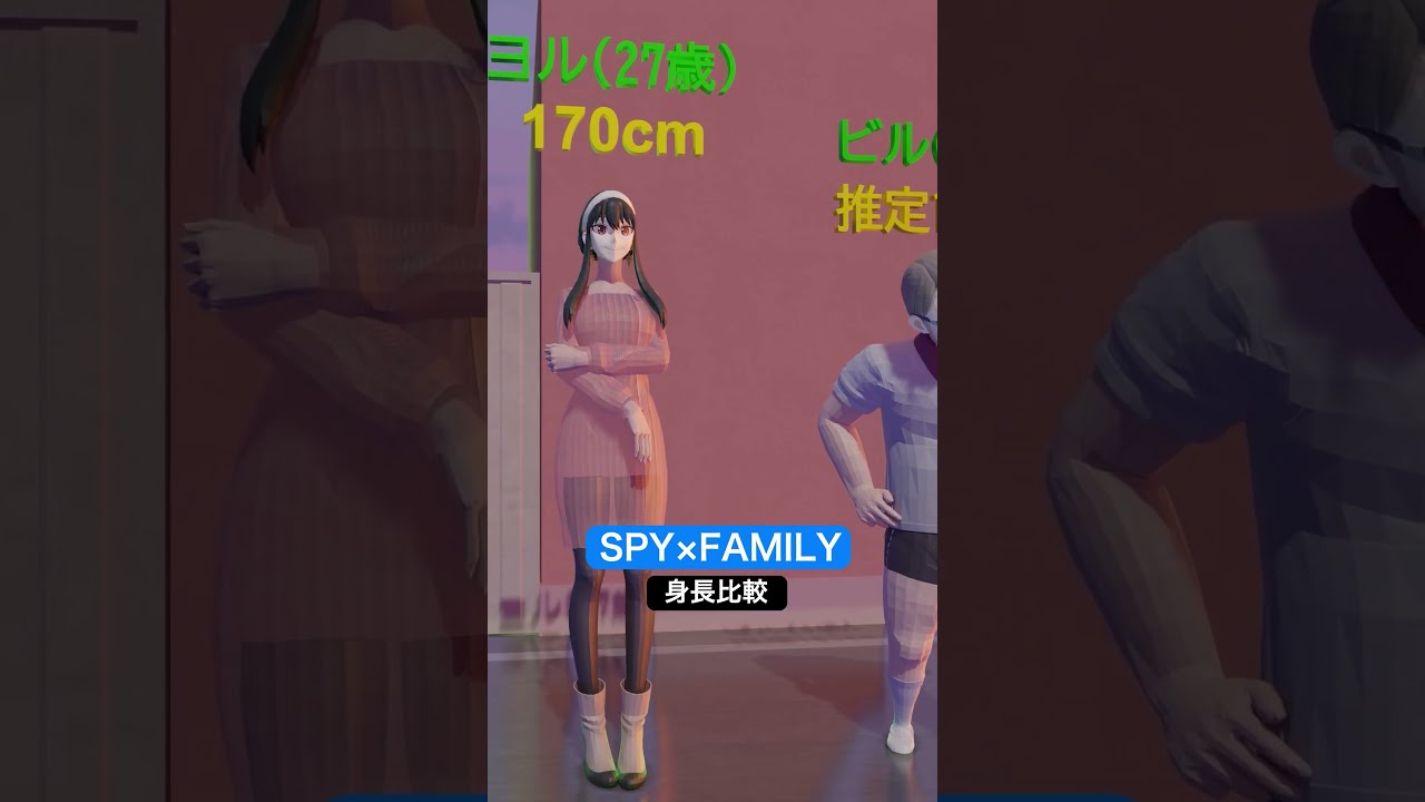 【SPY×FAMILY】身長比較まとめ - YAYAFA