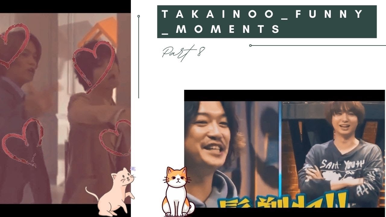 TakaInoo meme edition part 8 | (高木雄也 + 伊野尾慧) #たかいのう - YAYAFA