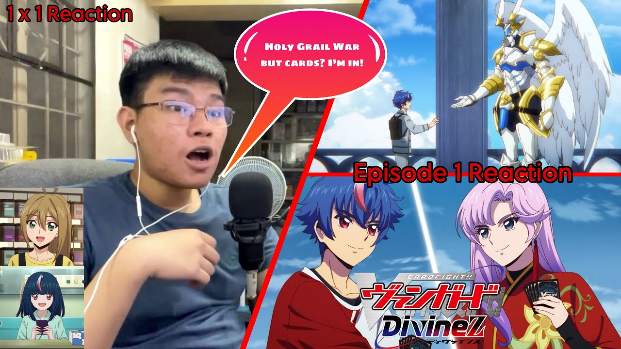 FATED CARDS? | Cardfight!! Vanguard Divinez Episode 1 REACTION - YAYAFA
