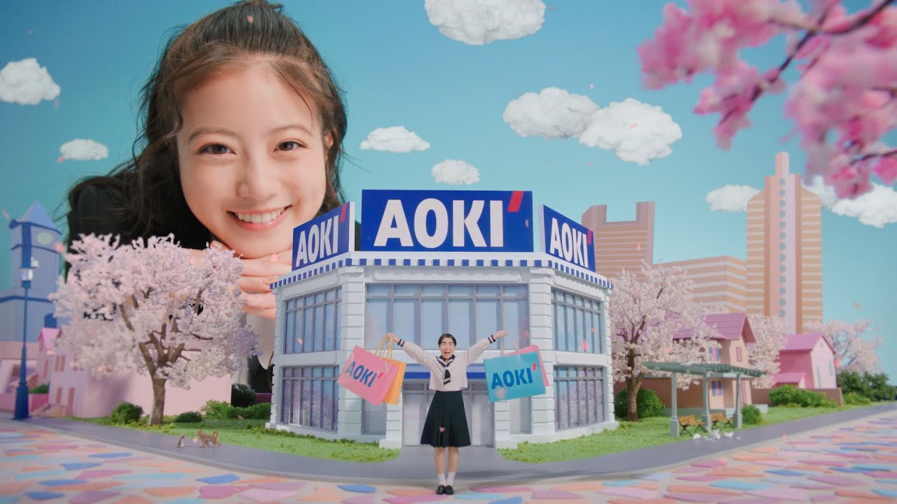 【AOKI】フレッシャーズCM 今田美桜さん イモトアヤコさん 15秒 - YAYAFA
