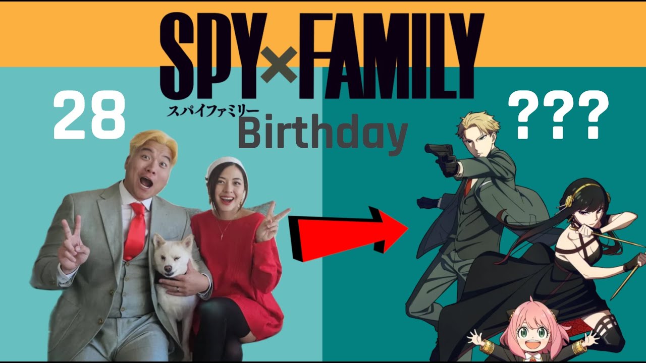 Spy x Family Birthday Surprise - YAYAFA
