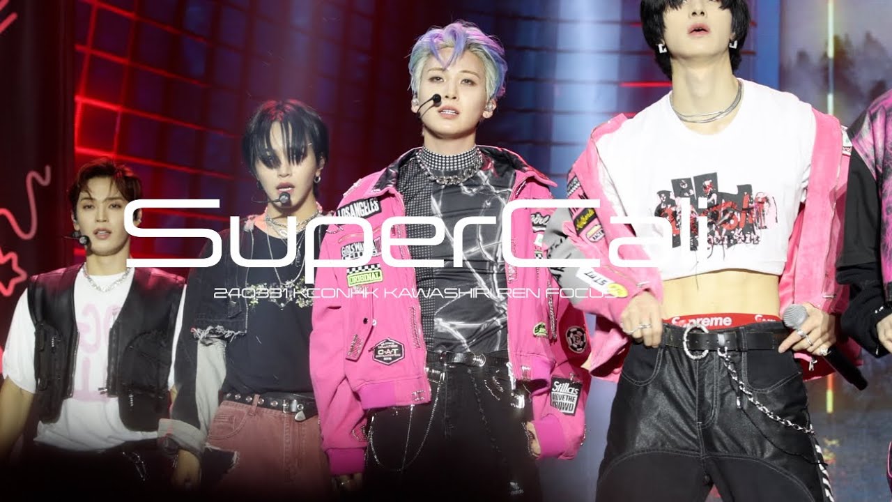 [4K]240331' SuperCali ' JO1 제이오원 川尻蓮 직캠 KAWASHIRI REN FOCUS @KCON HK - YAYAFA