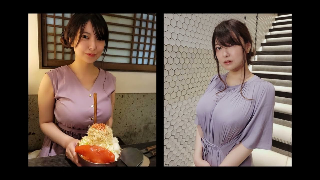 ニットセーターでパンパンになってる先輩OL 花井美理 - YAYAFA