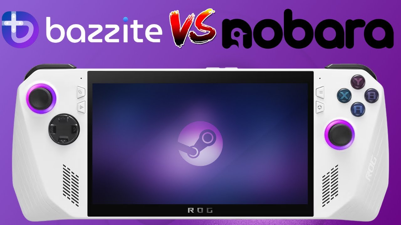 Bazzite OS vs Nobara OS | Rog Ally Ryzen Z1 Extreme - YAYAFA