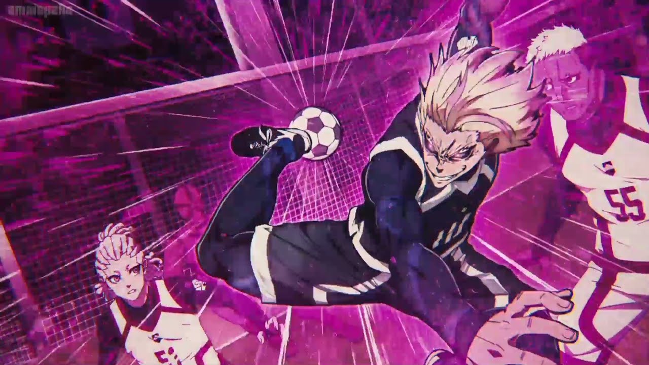 Shidou Ryusei No-look Backheel Shot | Blue lock vs. U-20 Japan - YAYAFA