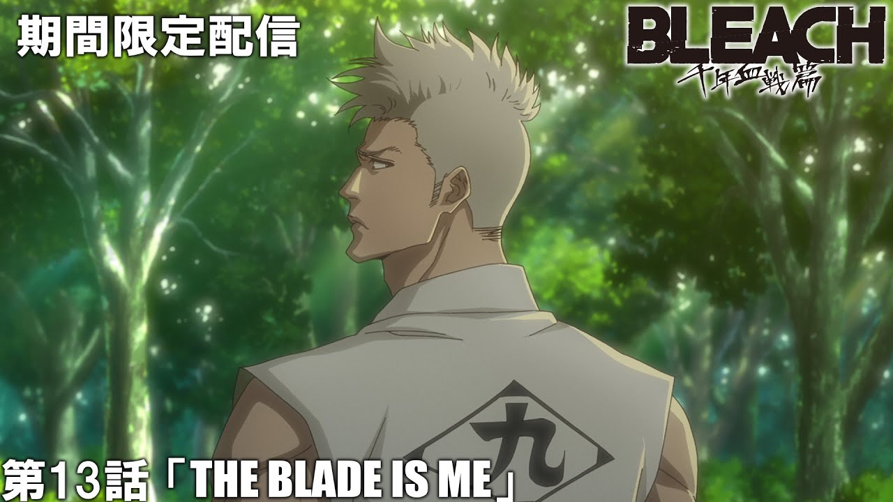 【公式アニメ】『BLEACH 千年血戦篇』第13話「THE BLADE IS ME」 - YAYAFA