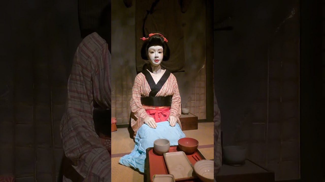登別、伊達時代村のお化け屋敷は怖いぞ~~‼️ 【妖怪びっくり小屋】ろくろ首【japanese Folk Monster Rokurokubi