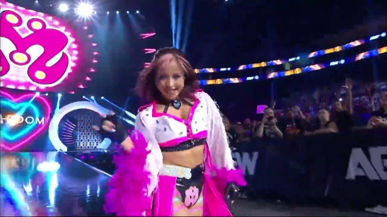 MINA SHIRAKWA ENTRANCE - AEW: FORBIDDEN DOOR 6/30/2024 - YAYAFA