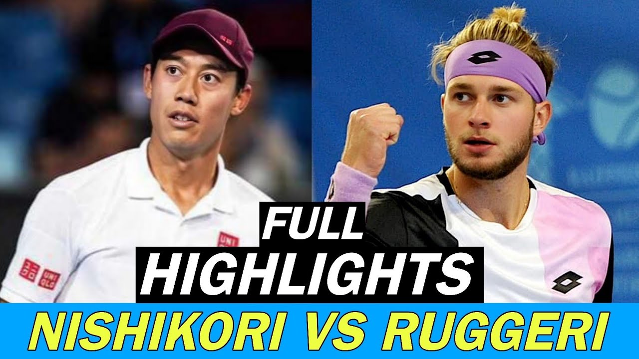 Kei Nishikori 錦織圭 vs Vincent Ruggeri Great Match Full Highlights ...