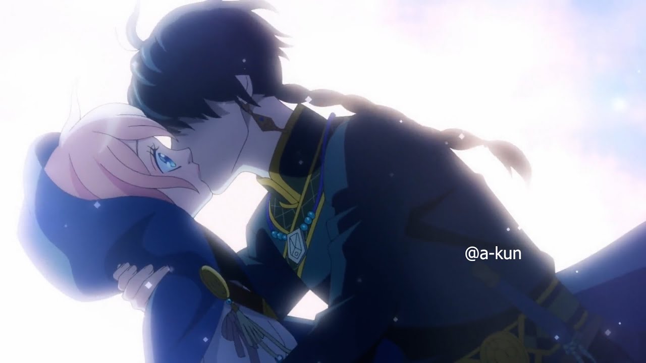 Nina x Azure & Sett cute romantic Kiss😘 Scene😍|| Nina the Starry Bride ...