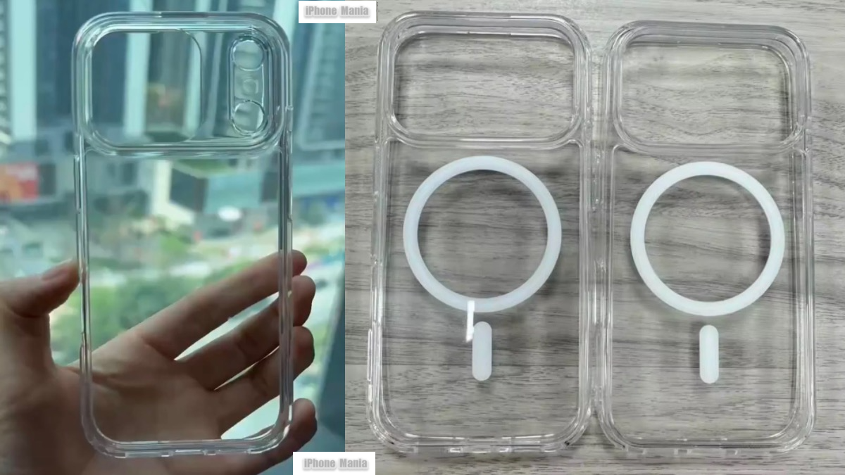 iPhone17 Proのケース、リアカメラ部完全開放と分割式と2種類のデザインあり - iPhone Mania - YAYAFA
