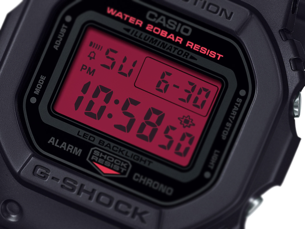 SHOCK”新作、ブラック×レッド】ブランドカラー採用のコンセプトコレクション - Watch LIFE NEWS｜ウオッチライフを楽しむ時計総合ニュースサイト - YAYAFA