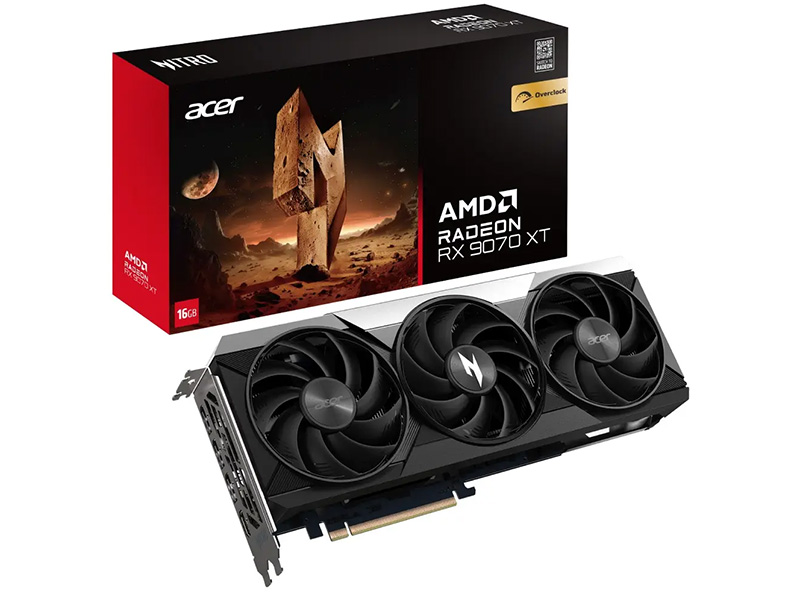 Acer「Nitro」ブランドのRadeon RX 9070 XT/RX 9070が発売 - YAYAFA