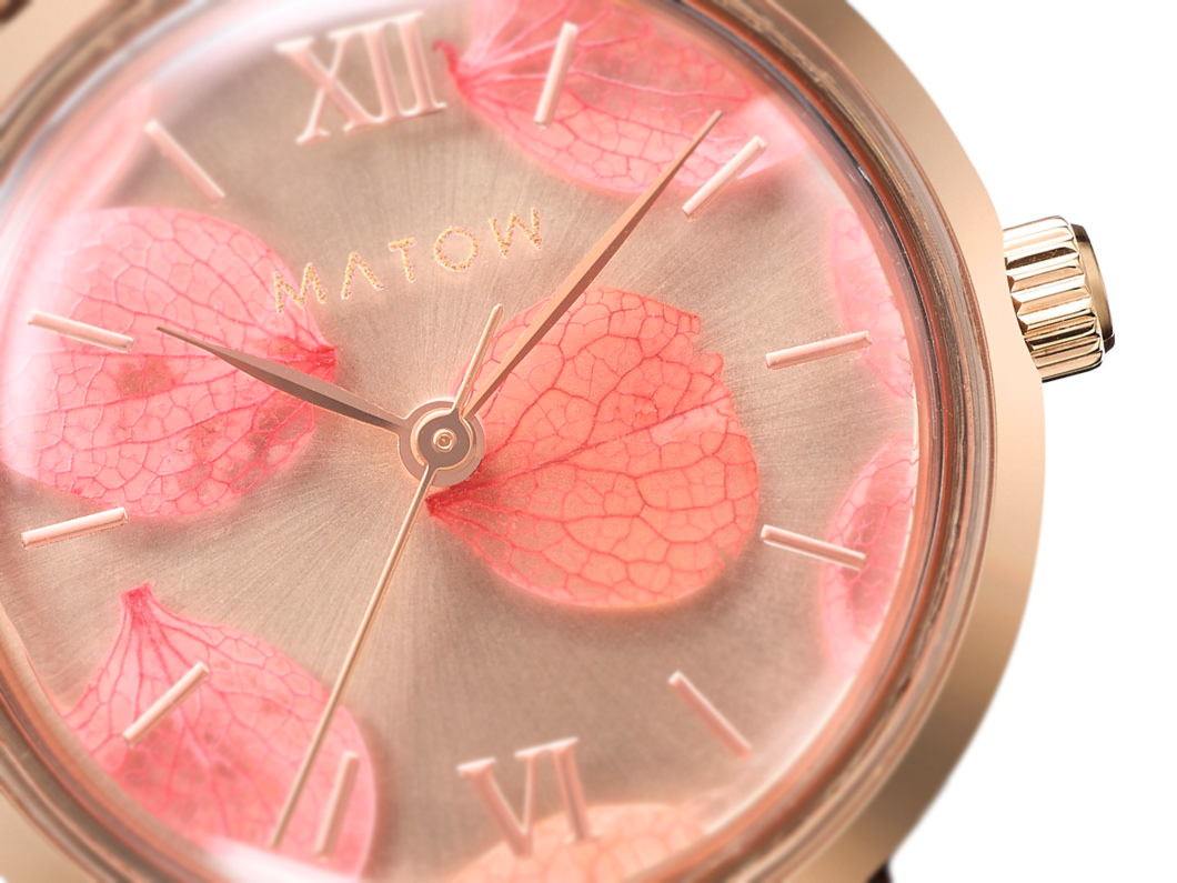 日本発、時計ブランド“MATOW（マトウ）”【文字盤には本物の花びら】すべてが一点ものの、特別な新作4モデル - Watch LIFE NEWS｜ウオッチライフを楽しむ時計総合ニュースサイト ...